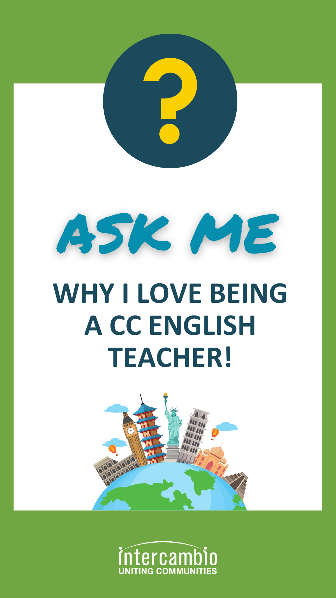 Introducing a New Social Media Campaign: “Ask Me Why I Love Being a CC ...